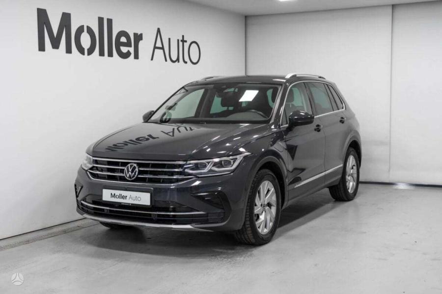 Pelēks Volkswagen Tiguan 2021 Viļņa, ar dzinēja tilpumu 1.40 L un nobraukumu 113 tūkst. km par 22900 €, foto 1 vietnē AUTOMOTO.COM.LV