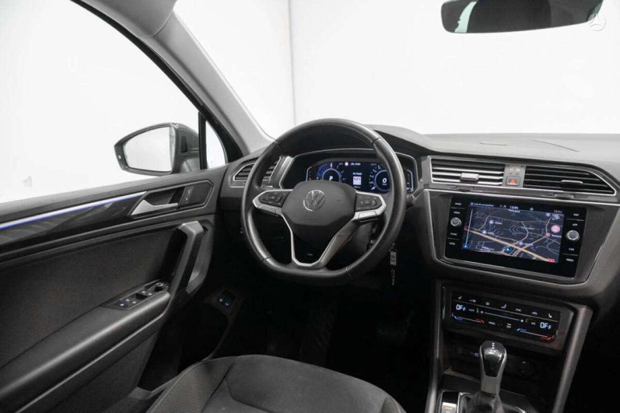 Pelēks Volkswagen Tiguan 2021 Viļņa, ar dzinēja tilpumu 1.40 L un nobraukumu 113 tūkst. km par 22900 €, foto 10 vietnē AUTOMOTO.COM.LV