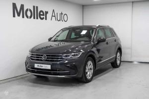Grey Volkswagen Tiguan 2021 in Vilnius, with an engine capacity of 1.40 L and mileage of 113 thousand km for 22500 €, photo  on AUTOMOTO.COM.LV