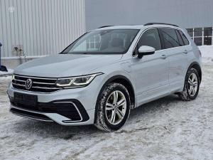 Grey Volkswagen Tiguan 2021 in Rokiskis, with an engine capacity of 1.40 L and mileage of 250 thousand km for 16950 €, photo 5 on AUTOMOTO.COM.LV
