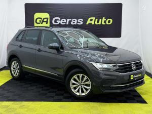 Pelēks Volkswagen Tiguan 2021 Viļņa, ar dzinēja tilpumu 1.97 L un nobraukumu 155 tūkst. km par 23500 €, foto 4 vietnē AUTOMOTO.COM.LV