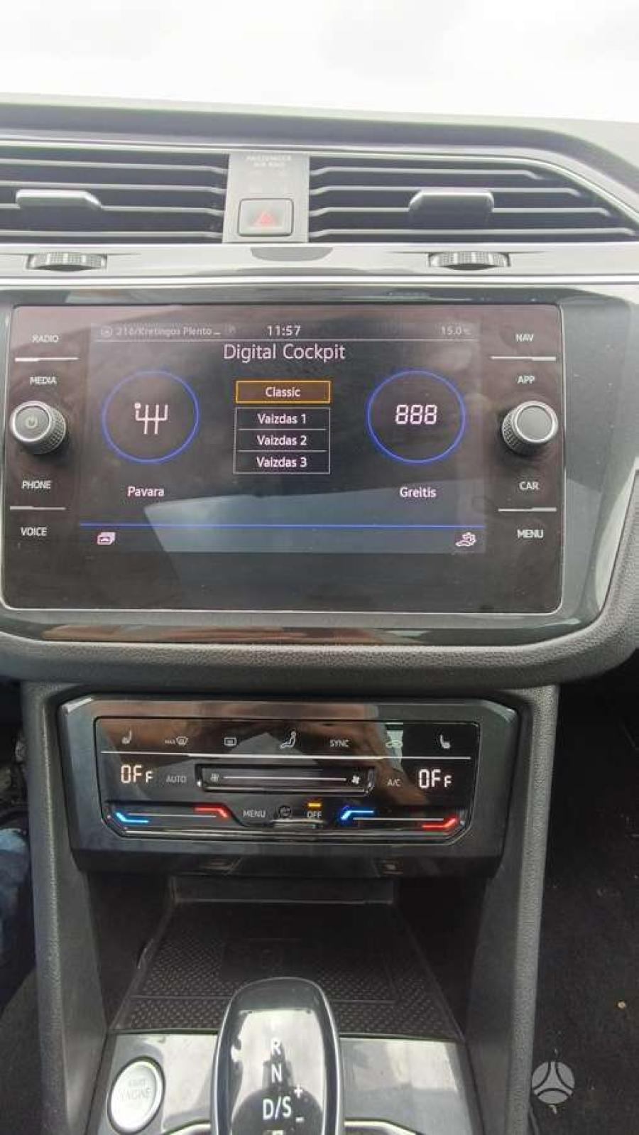Pelēks Volkswagen Tiguan 2021 Gargždai, ar dzinēja tilpumu 1.97 L un nobraukumu 140 tūkst. km par 22900 €, foto 35 vietnē AUTOMOTO.COM.LV