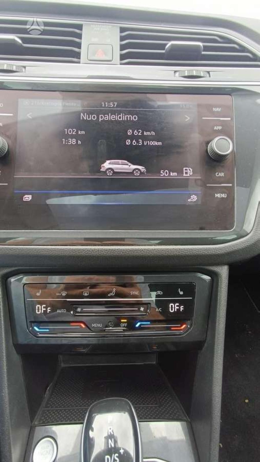 Pelēks Volkswagen Tiguan 2021 Gargždai, ar dzinēja tilpumu 1.97 L un nobraukumu 140 tūkst. km par 22900 €, foto 36 vietnē AUTOMOTO.COM.LV