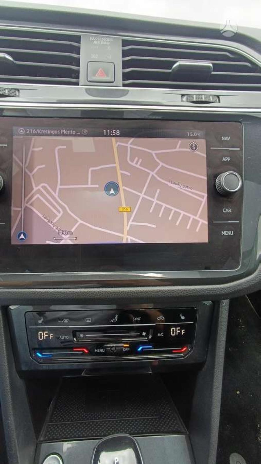 Pelēks Volkswagen Tiguan 2021 Gargždai, ar dzinēja tilpumu 1.97 L un nobraukumu 140 tūkst. km par 22900 €, foto 37 vietnē AUTOMOTO.COM.LV
