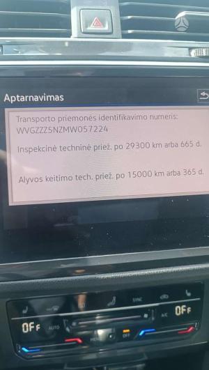Pelēks Volkswagen Tiguan 2021 Gargždai, ar dzinēja tilpumu 1.97 L un nobraukumu 140 tūkst. km par 22900 €, foto 49 vietnē AUTOMOTO.COM.LV