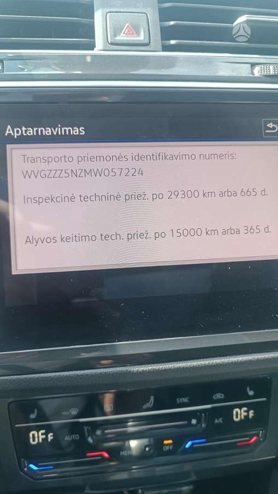 Pelēks Volkswagen Tiguan 2021 Gargždai, ar dzinēja tilpumu 1.97 L un nobraukumu 140 tūkst. km par 22900 €, foto 49 vietnē AUTOMOTO.COM.LV