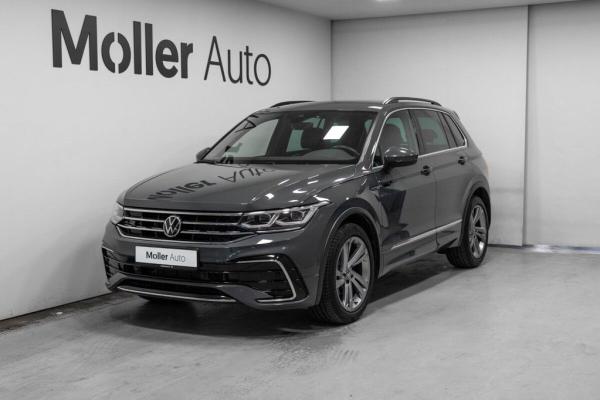 Grey Volkswagen Tiguan 2021 in Vilnius, with an engine capacity of 1.50 L and mileage of 66 thousand km for 28500 €, photo 1 on AUTOMOTO.COM.LV