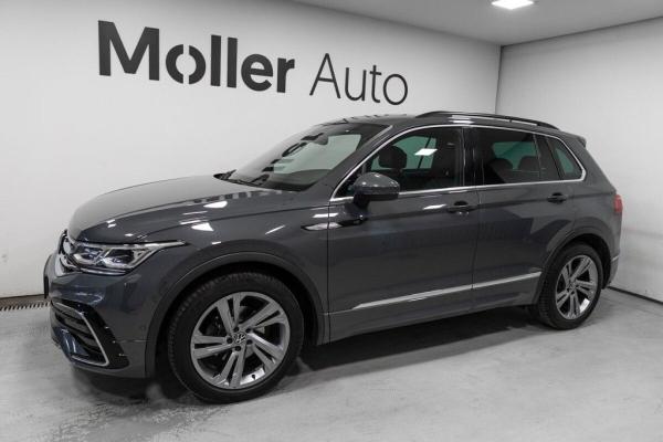 Grey Volkswagen Tiguan 2021 in Vilnius, with an engine capacity of 1.50 L and mileage of 66 thousand km for 28500 €, photo 2 on AUTOMOTO.COM.LV