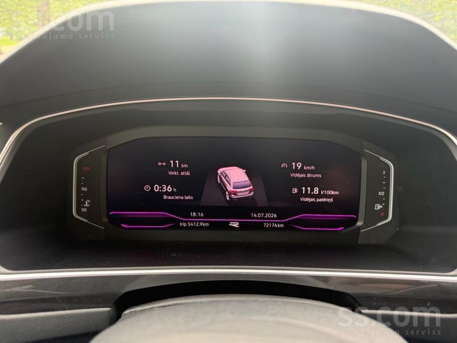 Pelēks Volkswagen Tiguan 2021 Rīga, ar dzinēja tilpumu 1.50 L un nobraukumu 73 tūkst. km par 23000 €, foto 12 vietnē AUTOMOTO.COM.LV
