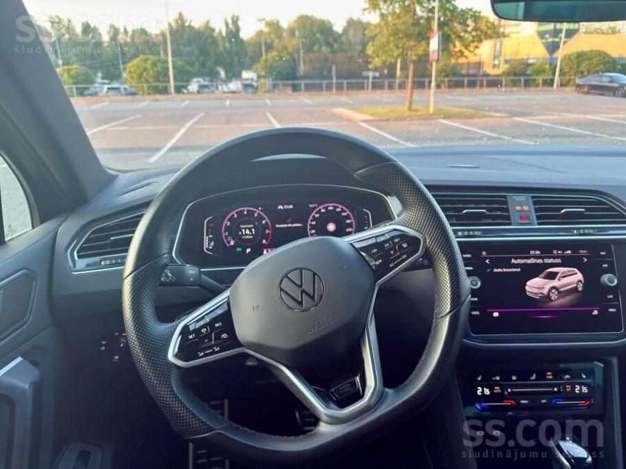 Pelēks Volkswagen Tiguan 2021 Rīga, ar dzinēja tilpumu 1.50 L un nobraukumu 73 tūkst. km par 23000 €, foto 16 vietnē AUTOMOTO.COM.LV