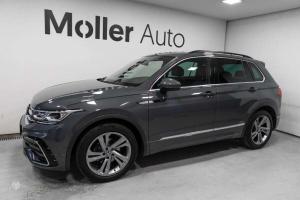 Pelēks Volkswagen Tiguan 2021 Viļņa, ar dzinēja tilpumu 1.50 L un nobraukumu 66 tūkst. km par 27500 €, foto 3 vietnē AUTOMOTO.COM.LV