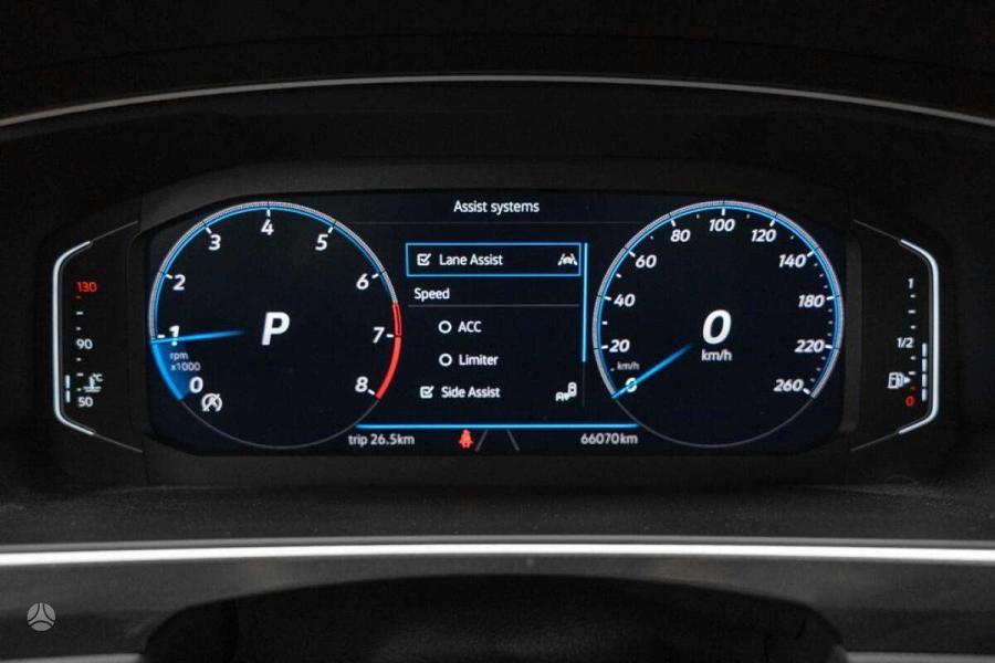 Pelēks Volkswagen Tiguan 2021 Viļņa, ar dzinēja tilpumu 1.50 L un nobraukumu 66 tūkst. km par 27500 €, foto 14 vietnē AUTOMOTO.COM.LV