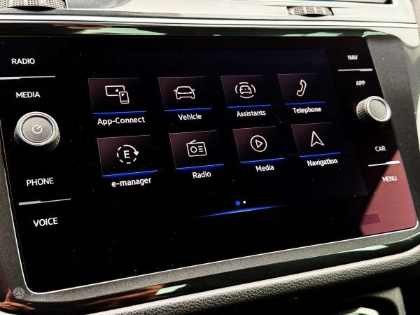 Pelēks Volkswagen Tiguan 2021 Kauņa, ar dzinēja tilpumu 1.40 L un nobraukumu 185 tūkst. km par 19900 €, foto 8 vietnē AUTOMOTO.COM.LV
