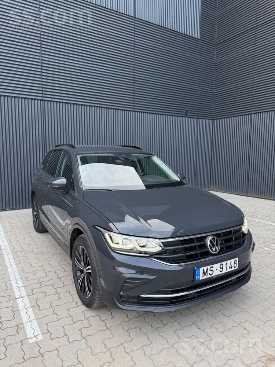 Pelēks Volkswagen Tiguan 2021 Rīga, ar dzinēja tilpumu 1.50 L un nobraukumu 133 tūkst. km par 22500 €, foto 9 vietnē AUTOMOTO.COM.LV