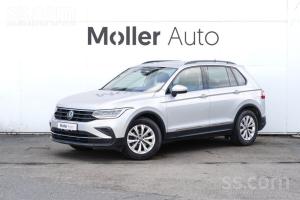 Volkswagen Tiguan 2021 in Riga on AUTOMOTO.COM.LV Grey Volkswagen Tiguan 2021 in Riga, with an engine capacity of 1.50 L and mileage of 84 thousand km for 19350 €, photo 1 on AUTOMOTO.COM.LV
