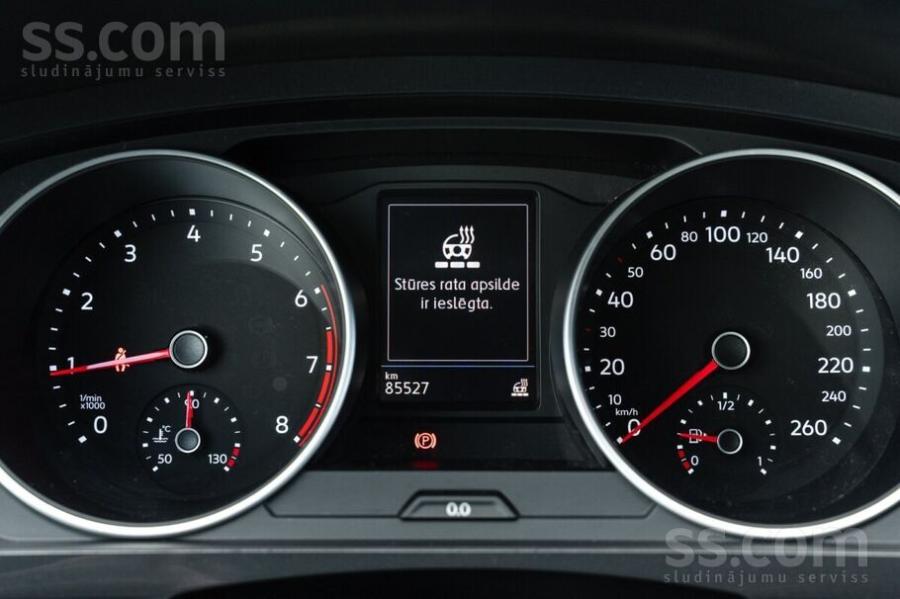 Grey Volkswagen Tiguan 2021 in Riga, with an engine capacity of 1.50 L and mileage of 84 thousand km for 19350 €, photo 14 on AUTOMOTO.COM.LV