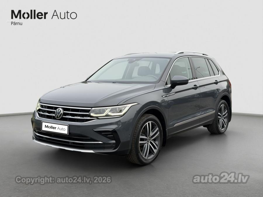 Grey Volkswagen Tiguan 2021 in Parnu, with an engine capacity of 2.00 L and mileage of 107 thousand km for 26900 €, photo 1 on AUTOMOTO.COM.LV