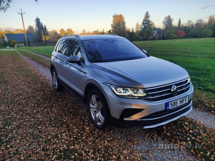 Pelēks Volkswagen Tiguan 2021 Repina, ar dzinēja tilpumu 2.00 L un nobraukumu 87 tūkst. km par 26700 €, foto 1 vietnē AUTOMOTO.COM.LV