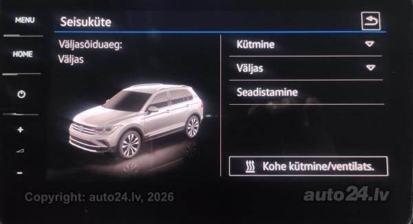 Pelēks Volkswagen Tiguan 2021 Repina, ar dzinēja tilpumu 2.00 L un nobraukumu 87 tūkst. km par 26700 €, foto 11 vietnē AUTOMOTO.COM.LV