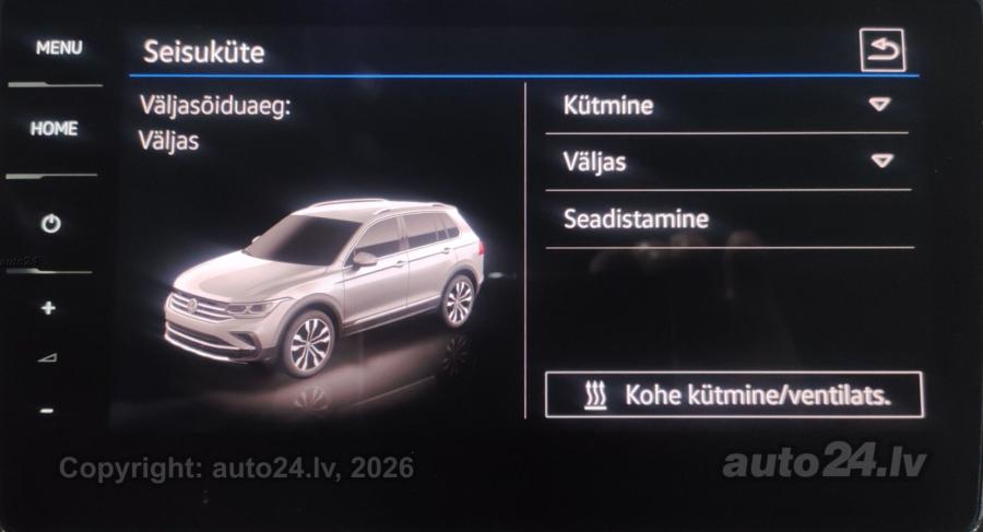 Pelēks Volkswagen Tiguan 2021 Repina, ar dzinēja tilpumu 2.00 L un nobraukumu 87 tūkst. km par 26700 €, foto 11 vietnē AUTOMOTO.COM.LV