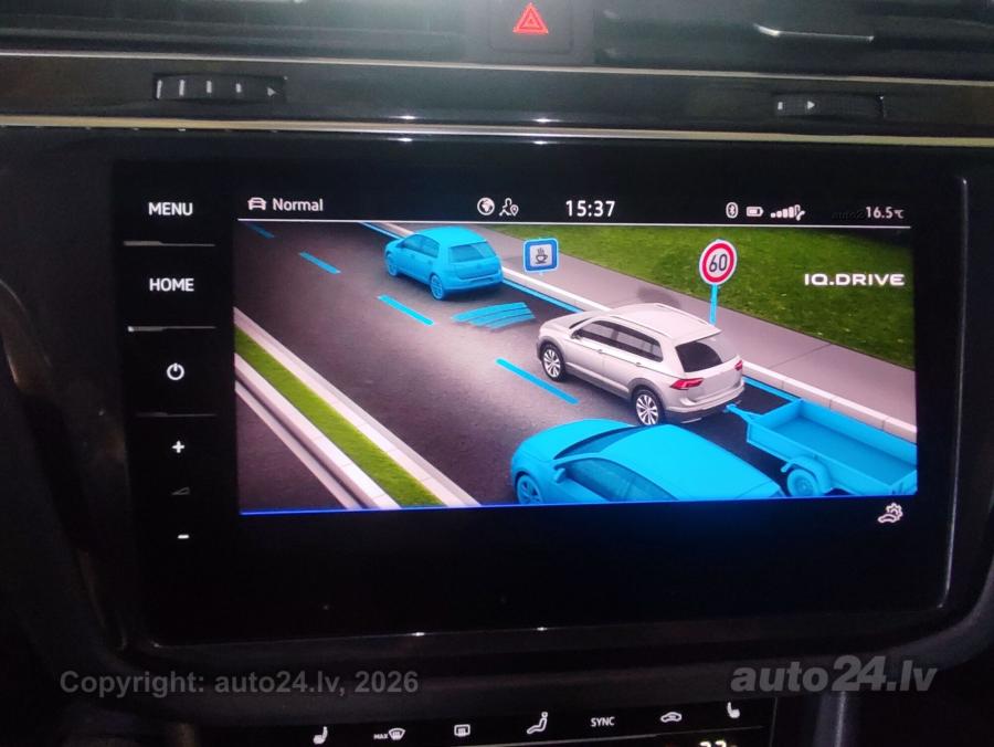 Pelēks Volkswagen Tiguan 2021 Repina, ar dzinēja tilpumu 2.00 L un nobraukumu 87 tūkst. km par 26700 €, foto 14 vietnē AUTOMOTO.COM.LV