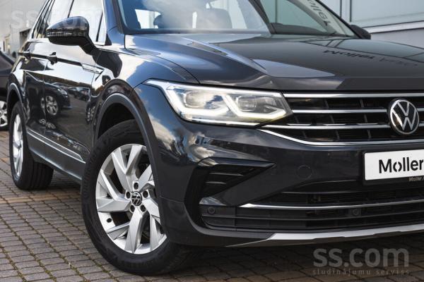 Grey Volkswagen Tiguan 2022 in Ventspils, with an engine capacity of 2.00 L and mileage of 118 thousand km for 29100 €, photo 11 on AUTOMOTO.COM.LV