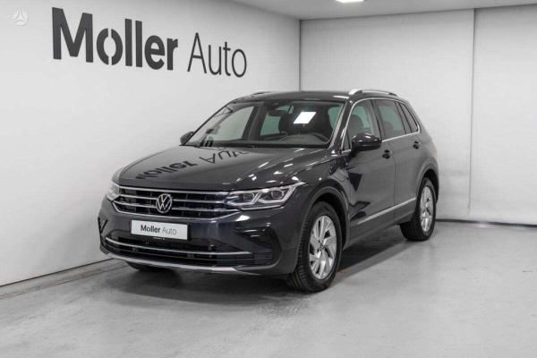 Grey Volkswagen Tiguan 2022 in Vilnius, with an engine capacity of 1.40 L and mileage of 149 thousand km for 22950 €, photo 1 on AUTOMOTO.COM.LV