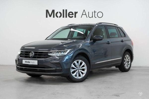 Pelēks Volkswagen Tiguan 2022 Viļņa, ar dzinēja tilpumu 1.50 L un nobraukumu 68 tūkst. km par 22700 €, foto 1 vietnē AUTOMOTO.COM.LV