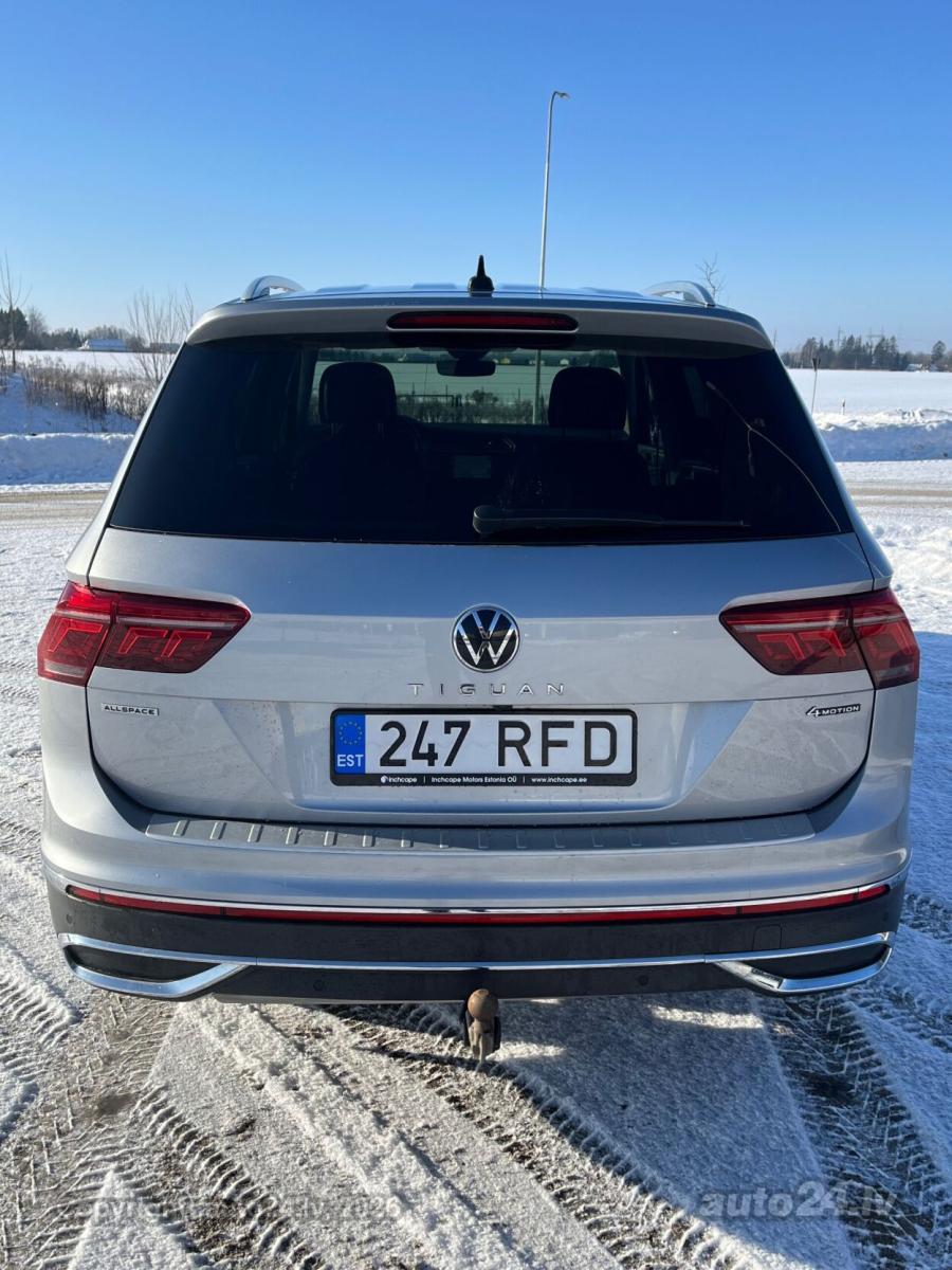 Grey Volkswagen Tiguan 2022 in Tallinn, with an engine capacity of 2.00 L and mileage of 234 thousand km for 22600 €, photo 8 on AUTOMOTO.COM.LV