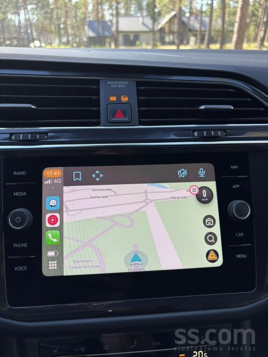 Pelēks Volkswagen Tiguan 2022 Rīga, ar dzinēja tilpumu 2.00 L un nobraukumu 86 tūkst. km par 29500 €, foto 12 vietnē AUTOMOTO.COM.LV