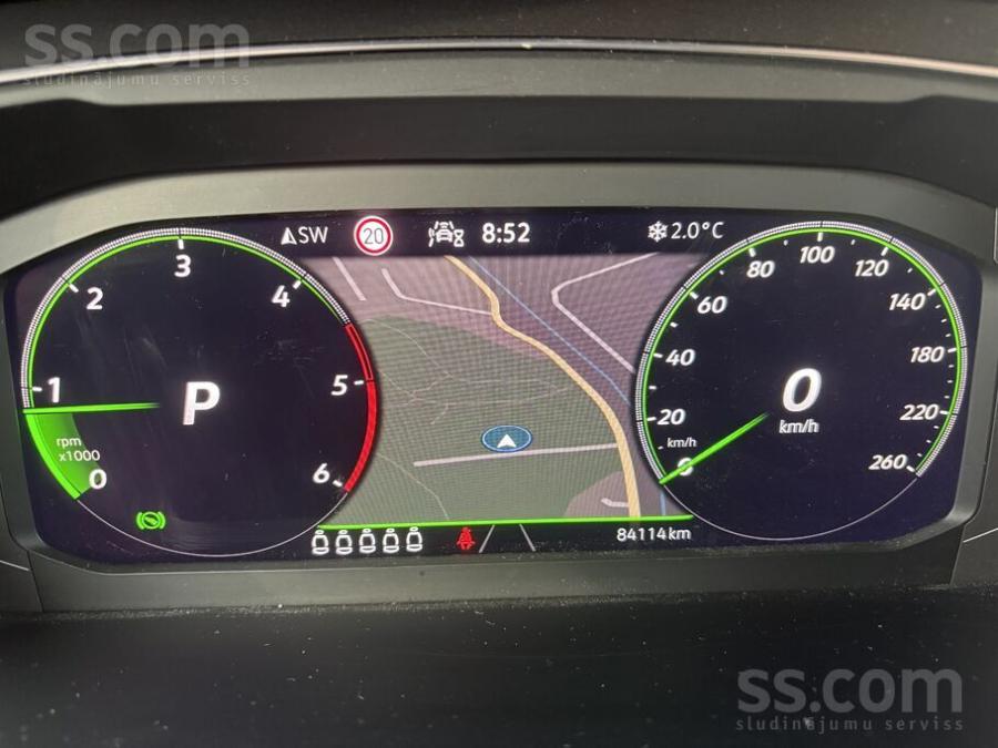 Pelēks Volkswagen Tiguan 2022 Rīga, ar dzinēja tilpumu 2.00 L un nobraukumu 86 tūkst. km par 29500 €, foto 13 vietnē AUTOMOTO.COM.LV