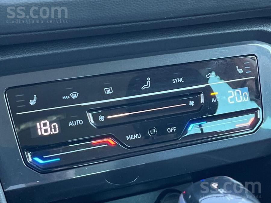 Pelēks Volkswagen Tiguan 2022 Rīga, ar dzinēja tilpumu 1.40 L un nobraukumu 45 tūkst. km par 26990 €, foto 16 vietnē AUTOMOTO.COM.LV