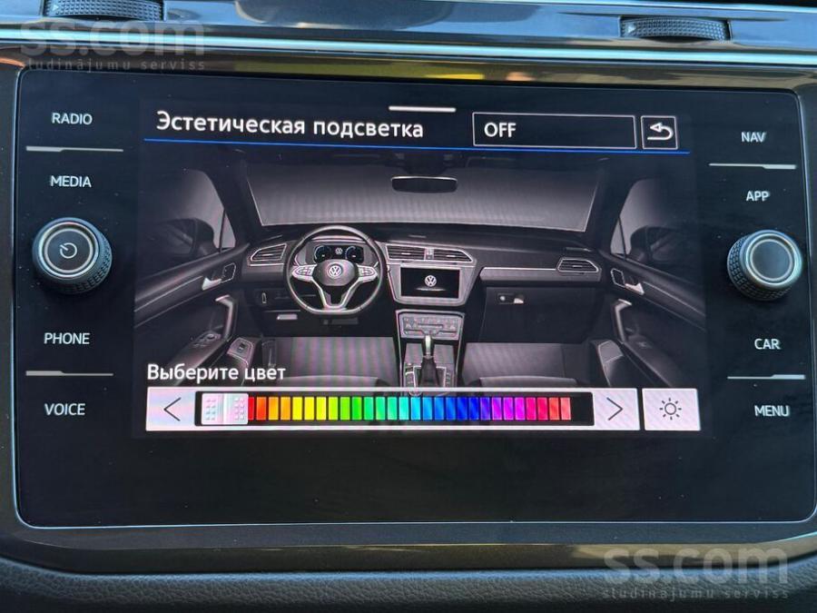 Серый Фольксваген Тигуан 2022 в Рига, объемом двигателя 2.00 л и пробегом 180 тыс. км за 21950 €, фото 25 на AUTOMOTO.COM.LV