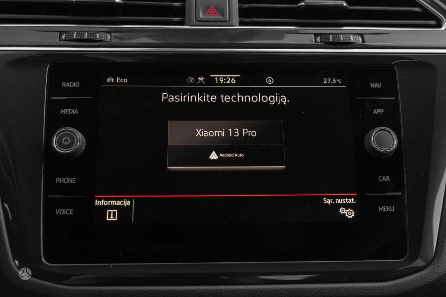 Pelēks Volkswagen Tiguan 2022 Viļņa, ar dzinēja tilpumu 0.00 L un nobraukumu 42 tūkst. km par 32950 €, foto 30 vietnē AUTOMOTO.COM.LV