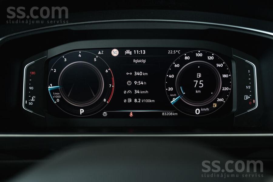 Pelēks Volkswagen Tiguan 2022 Rīga, ar dzinēja tilpumu 1.50 L un nobraukumu 83 tūkst. km par 23990 €, foto 8 vietnē AUTOMOTO.COM.LV