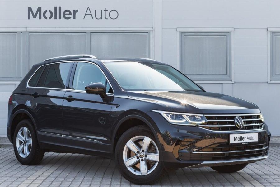 Grey Volkswagen Tiguan 2022 in Ventspils, with an engine capacity of 1.40 L and mileage of 120 thousand km for 24800 €, photo 8 on AUTOMOTO.COM.LV
