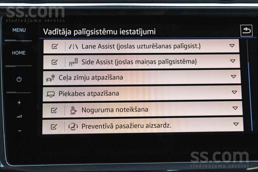 Pelēks Volkswagen Tiguan 2022 Ventspils, ar dzinēja tilpumu 1.40 L un nobraukumu 120 tūkst. km par 24800 €, foto 32 vietnē AUTOMOTO.COM.LV
