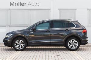 Grey Volkswagen Tiguan 2022 in Ventspils, with an engine capacity of 2.00 L and mileage of 134 thousand km for 28300 €, photo 3 on AUTOMOTO.COM.LV