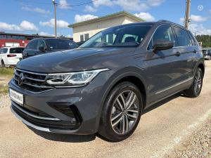 Pelēks Volkswagen Tiguan 2022 Viļņa, ar dzinēja tilpumu 1.40 L un nobraukumu 148 tūkst. km par 21200 €, foto  vietnē AUTOMOTO.COM.LV