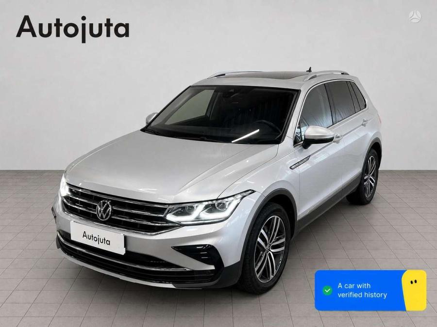 Grey Volkswagen Tiguan 2022 in Kaunas, with an engine capacity of 1.97 L and mileage of 169 thousand km for 24600 €, photo 1 on AUTOMOTO.COM.LV