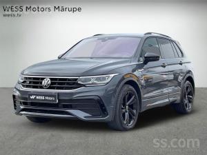 Серый Фольксваген Тигуан 2022 в Рига, объемом двигателя 2.00 л и пробегом 45 тыс. км за 31990 €, фото 1 на AUTOMOTO.COM.LV