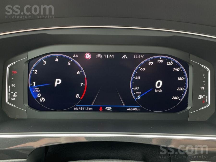 Серый Фольксваген Тигуан 2022 в Рига, объемом двигателя 2.00 л и пробегом 45 тыс. км за 31990 €, фото 14 на AUTOMOTO.COM.LV