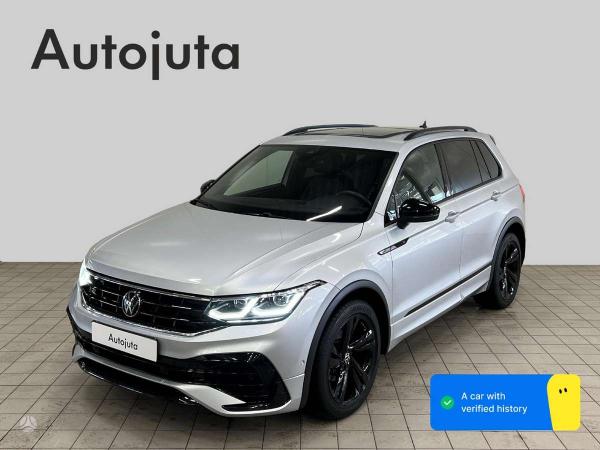 Pelēks Volkswagen Tiguan 2023 Kauņa, ar dzinēja tilpumu 1.50 L un nobraukumu 41 tūkst. km par 29900 €, foto 1 vietnē AUTOMOTO.COM.LV