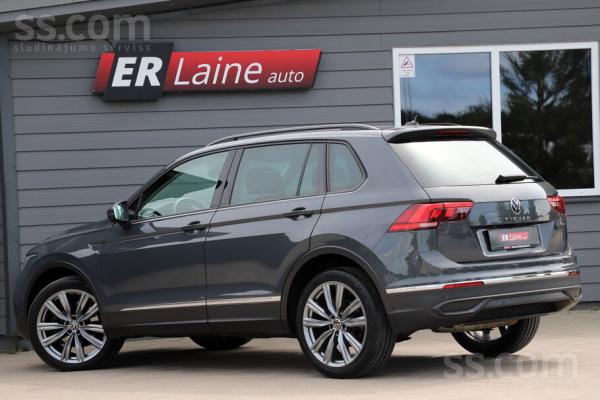 Grey Volkswagen Tiguan 2023 in Tukums, with an engine capacity of 2.00 L and mileage of 157 thousand km for 23700 €, photo 6 on AUTOMOTO.COM.LV