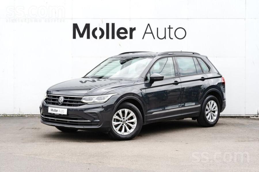 Pelēks Volkswagen Tiguan 2023 Rīga, ar dzinēja tilpumu 2.00 L un nobraukumu 36 tūkst. km par 26900 €, foto 1 vietnē AUTOMOTO.COM.LV