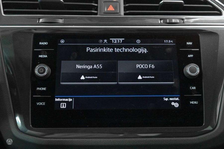 Pelēks Volkswagen Tiguan 2023 Viļņa, ar dzinēja tilpumu 1.50 L un nobraukumu 93 tūkst. km par 22500 €, foto 14 vietnē AUTOMOTO.COM.LV
