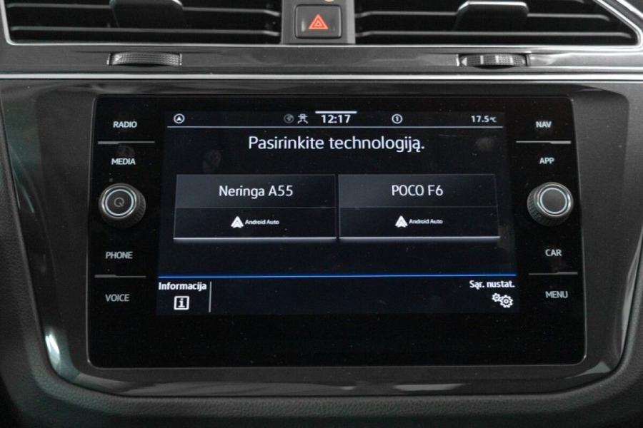 Grey Volkswagen Tiguan 2023 in Vilnius, with an engine capacity of 1.50 L and mileage of 93 thousand km for 22500 €, photo 18 on AUTOMOTO.COM.LV