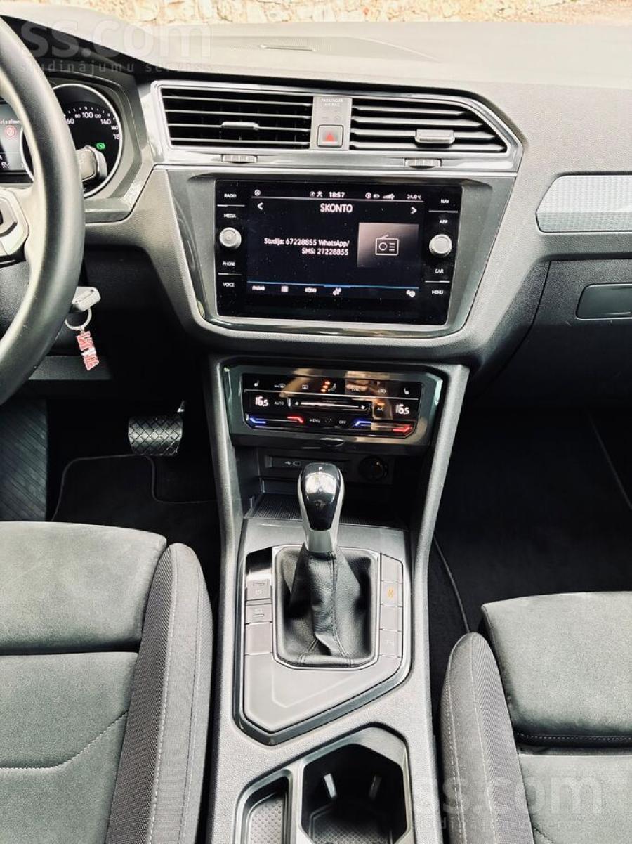 Pelēks Volkswagen Tiguan 2023 Valka, ar dzinēja tilpumu 1.50 L un nobraukumu 99 tūkst. km par 26450 €, foto 11 vietnē AUTOMOTO.COM.LV