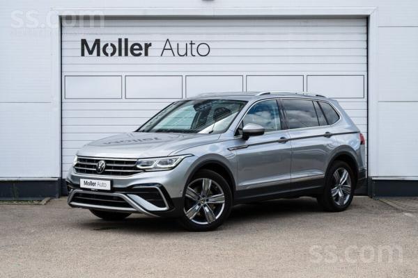 Grey Volkswagen Tiguan 2023 in Riga, with an engine capacity of 2.00 L and mileage of 108 thousand km for 28450 €, photo 1 on AUTOMOTO.COM.LV