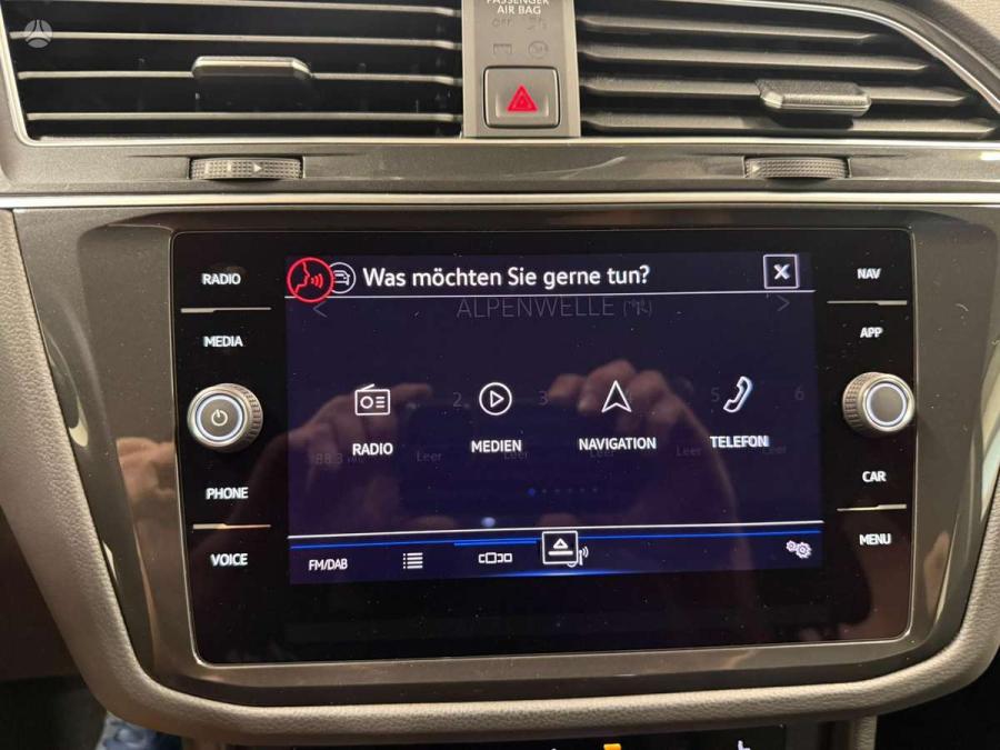 Grey Volkswagen Tiguan 2023 in Marijampole, with an engine capacity of 1.50 L and mileage of 90 thousand km for 26015 €, photo 17 on AUTOMOTO.COM.LV